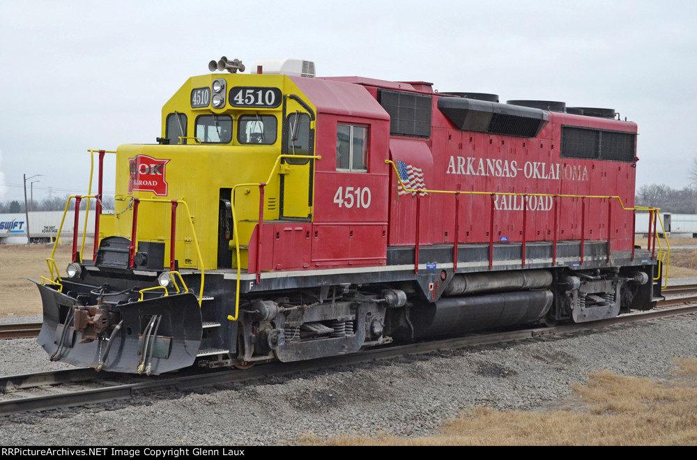 AOK 4510 parked in the Georgia Pacific plant